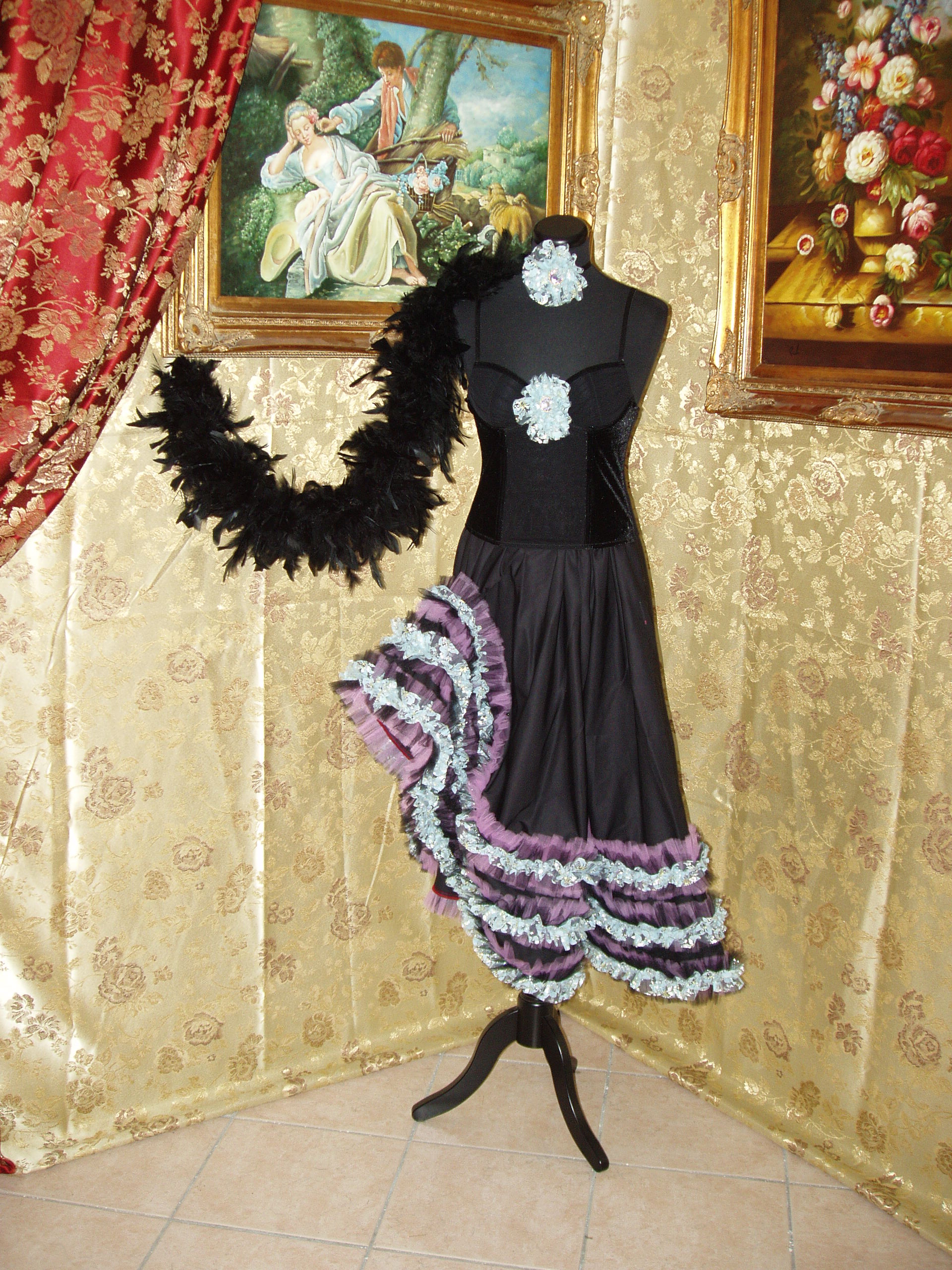 Costume Ballerina Moulin Rouge Danzai Carnevale Costumista